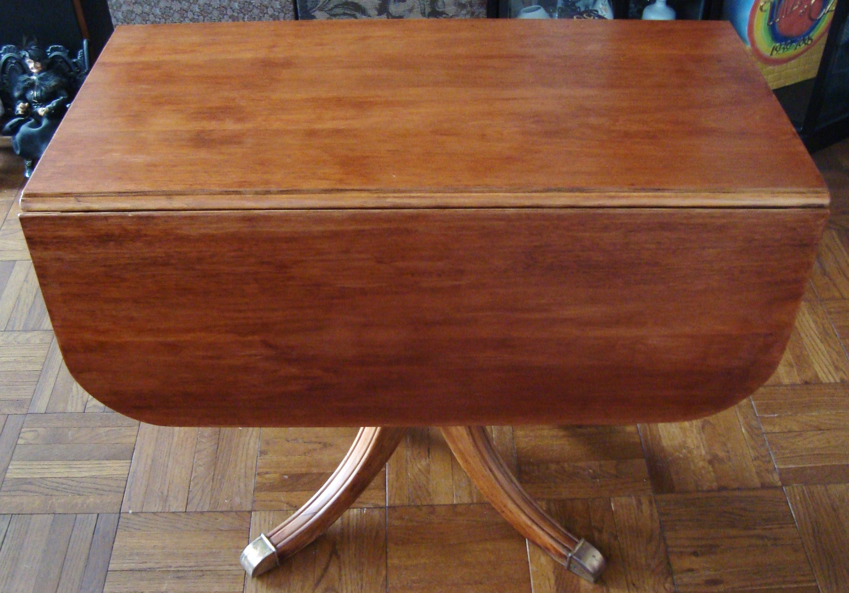 Drop Leaf Dining Table With Pedestal Base InstAppraisal